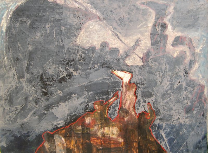 Raft - the drifting border 2002-2008 | Stephen Copland | Australian Artist